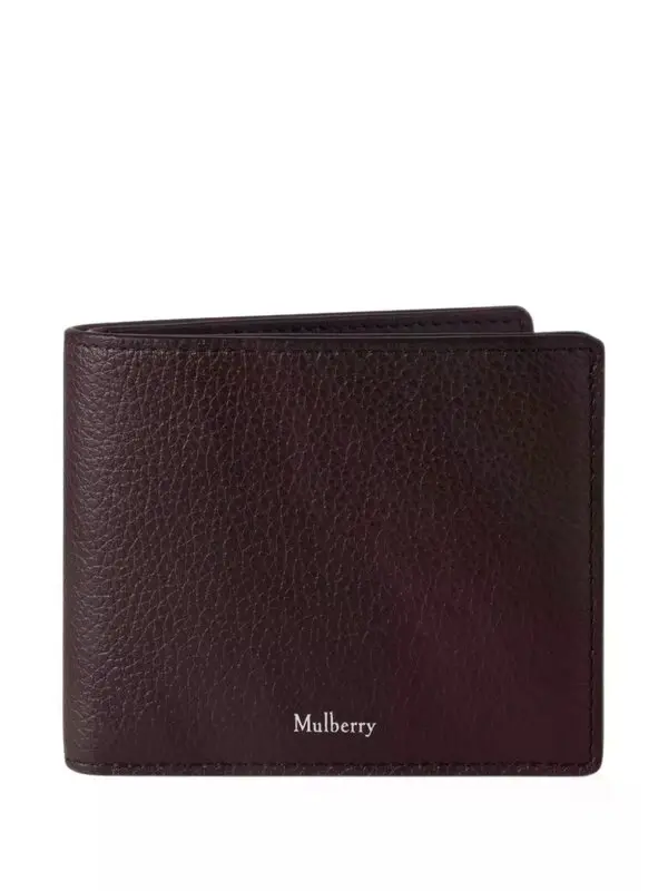 Mulberry 8 Card Grained Leather Wallet