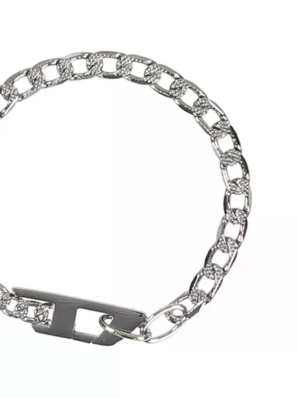 DIESEL® D Logo Chain Bracelet