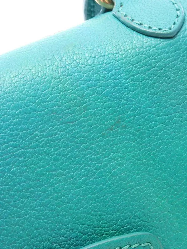 Miu Miu 2000s Madras Leather Tote Bag