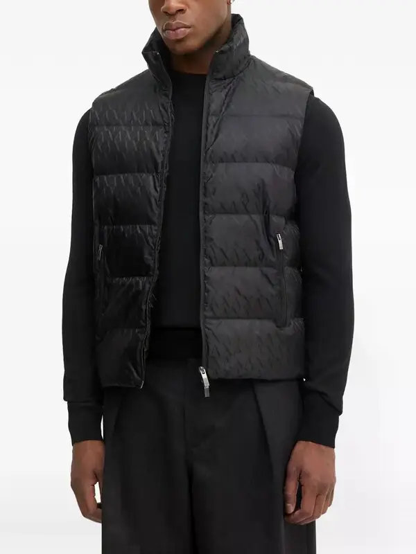 Armani Exchange Logo-print Quilted Gilet