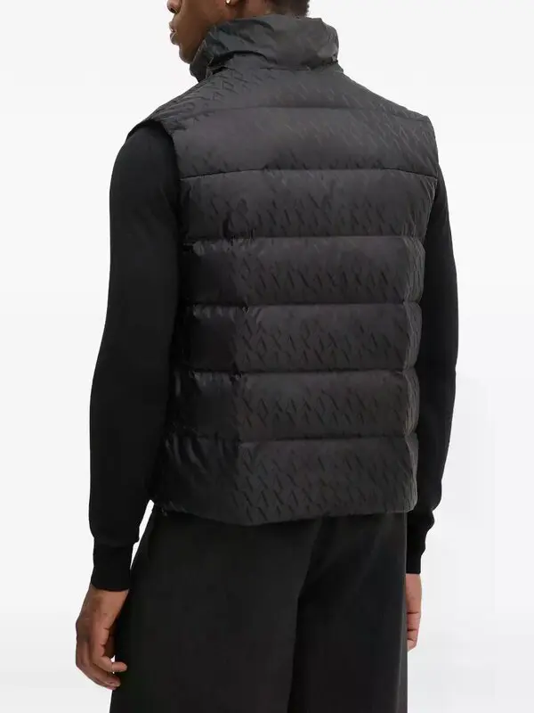 Armani Exchange Logo-print Quilted Gilet