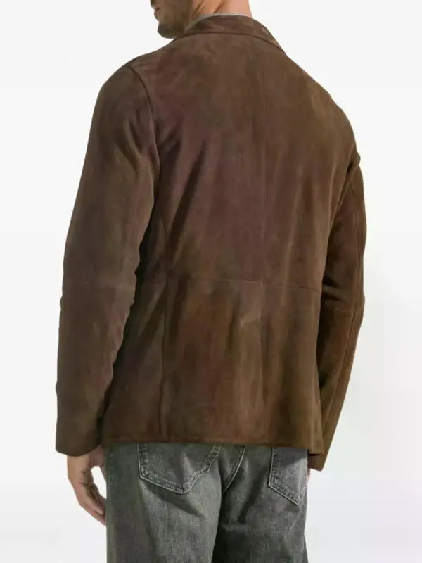 Seventy Suede Notched-lapel Jacket