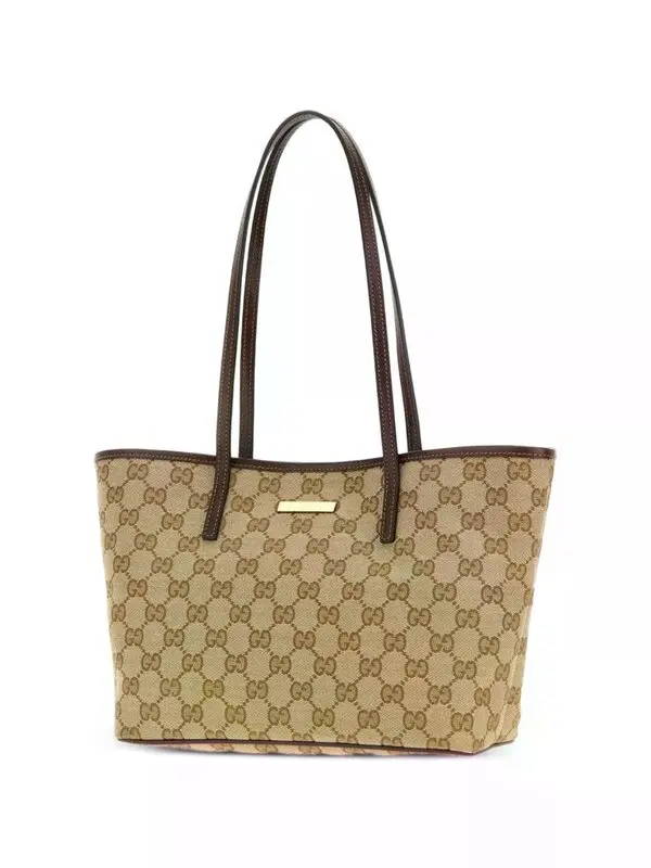 Gucci Small Tribeca Gg-canvas Tote Bag