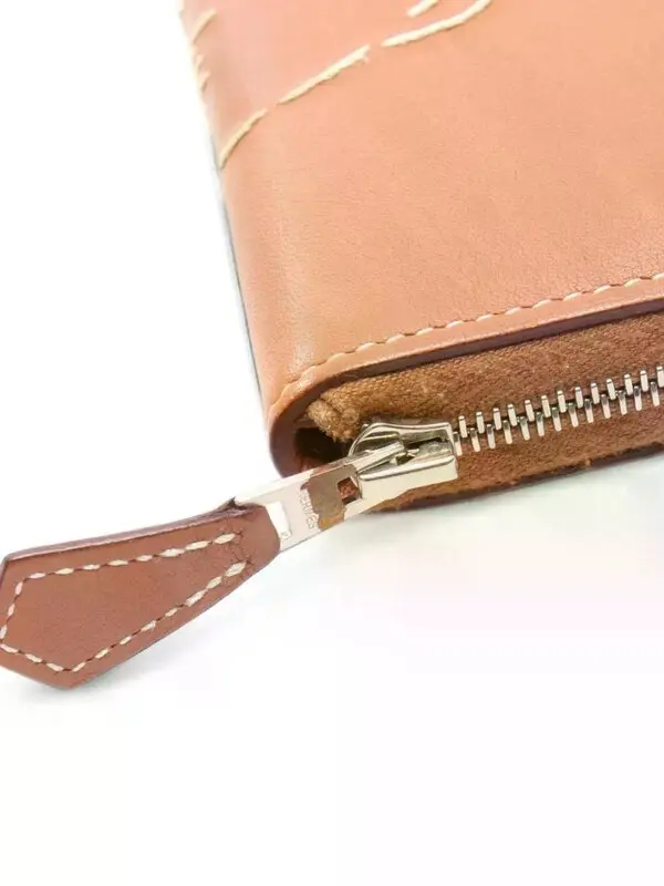 Hermès 2017 Azap Long Embroidered Wallet