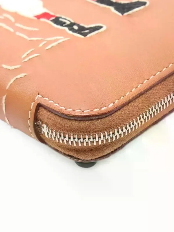 Hermès 2017 Azap Long Embroidered Wallet