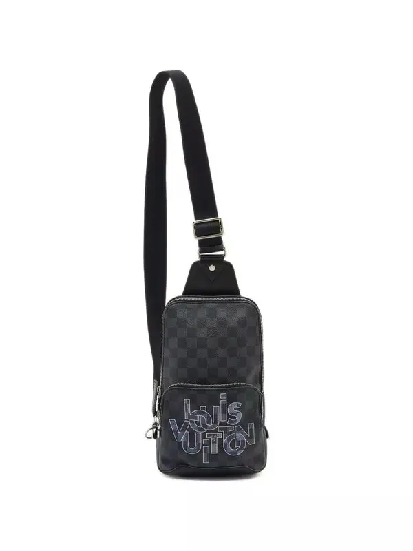 LOUIS VUITTON 2019 Avenue Slingbag Damier Graphite Messenger Bag