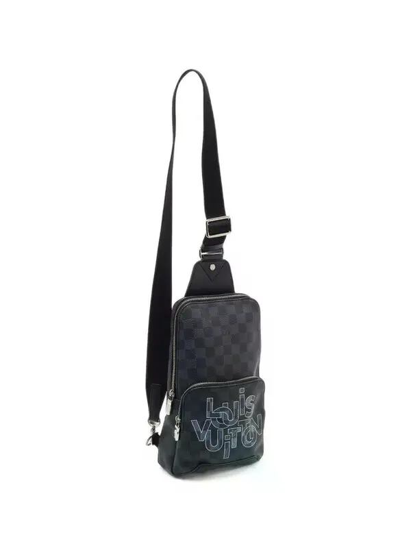 LOUIS VUITTON 2019 Avenue Slingbag Damier Graphite Messenger Bag