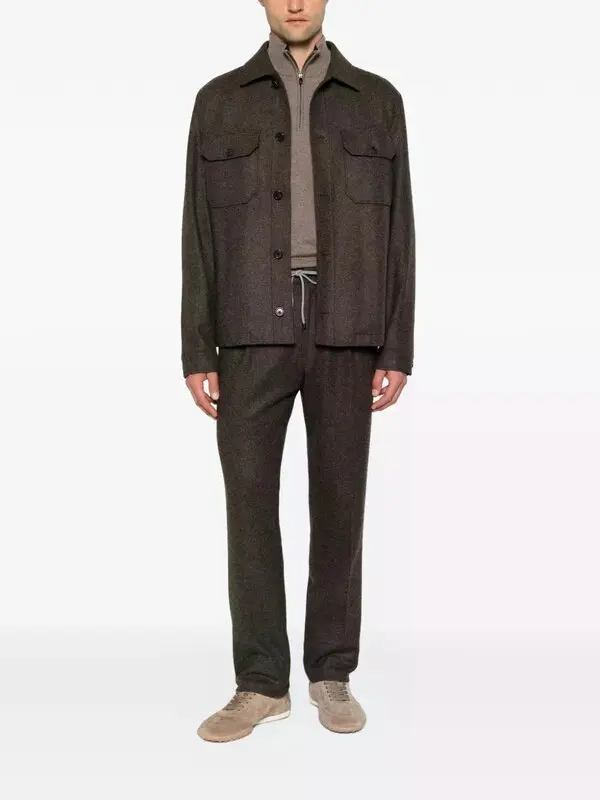 Corneliani Quarter-zip Knitted Sweater