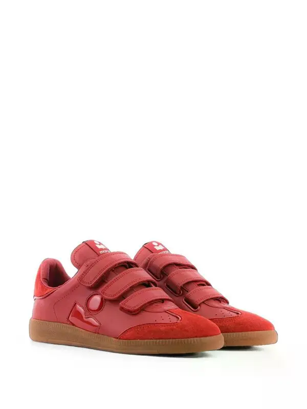 Isabel Marant Étoile Beth Touch-strap Sneakers - Red