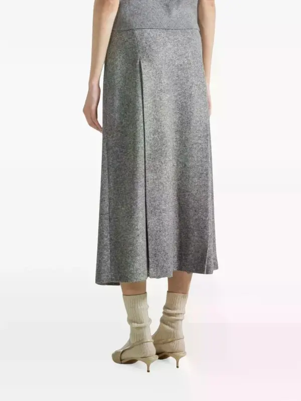Seventy Pleated Midi Skirt