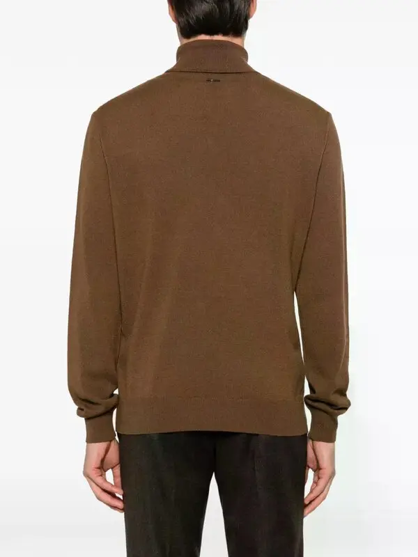Corneliani Roll-neck Knitted Sweater