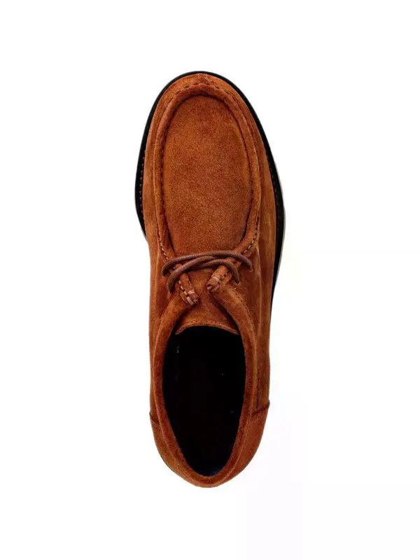 Gant Suede Moc-toe Lace-up Shoes