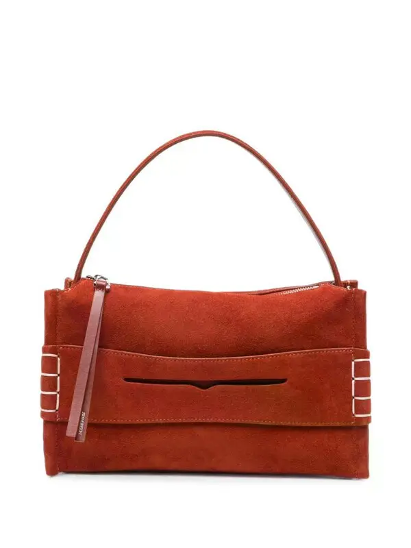 JW Anderson Whipstitch-detail Tote Bag - Orange