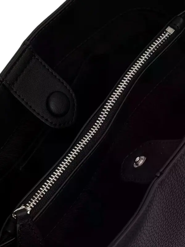 Karl Lagerfeld Logo-plaque Pompom-detail Tote Bag