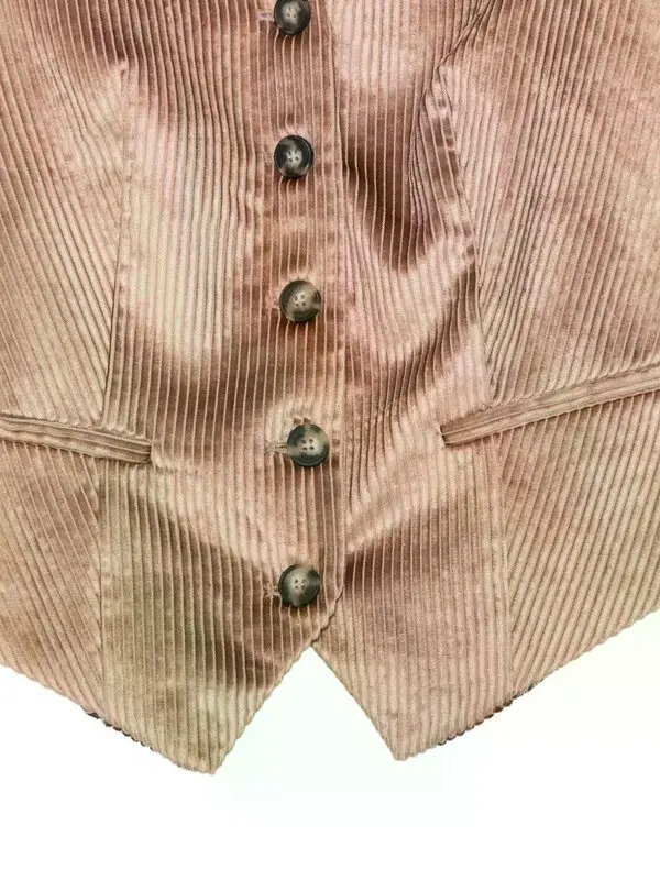 Antonio Marras Corduroy-effect Tailored Waistcoat