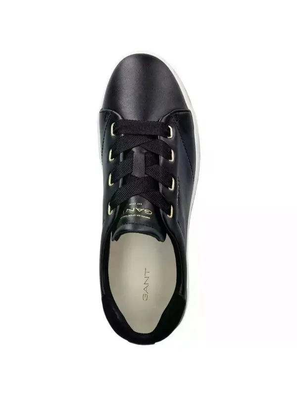 Gant Logo-lettering Leather Sneakers