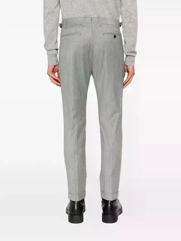 BERWICH Retro Tapered-leg Side-adjuster Trousers