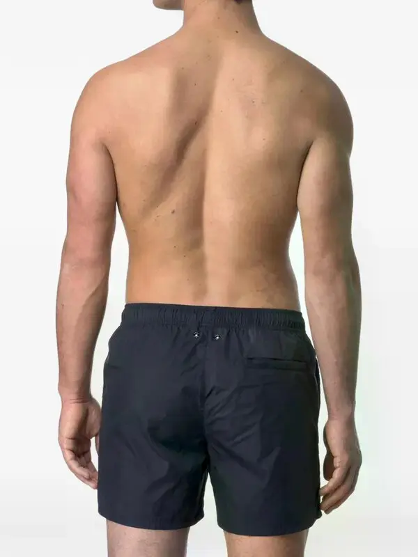 K-WAY Le Vrai Olivier Logo-patch Shorts