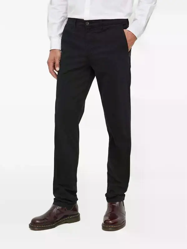 BENETTON Belt-loops Straight-leg Trousers