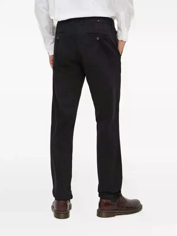BENETTON Belt-loops Straight-leg Trousers