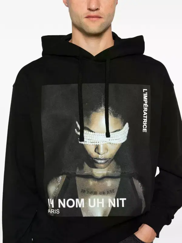IH NOM UH NIT Graphic-print Drawstring Hoodie