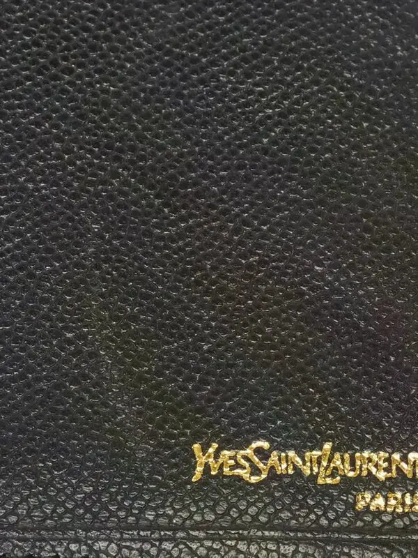 Saint Laurent Debossed Bi-fold Wallet