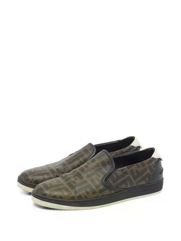 Fendi Zucca Low-top Sneakers
