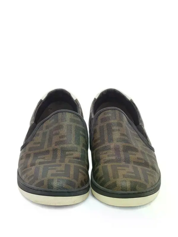 Fendi Zucca Low-top Sneakers