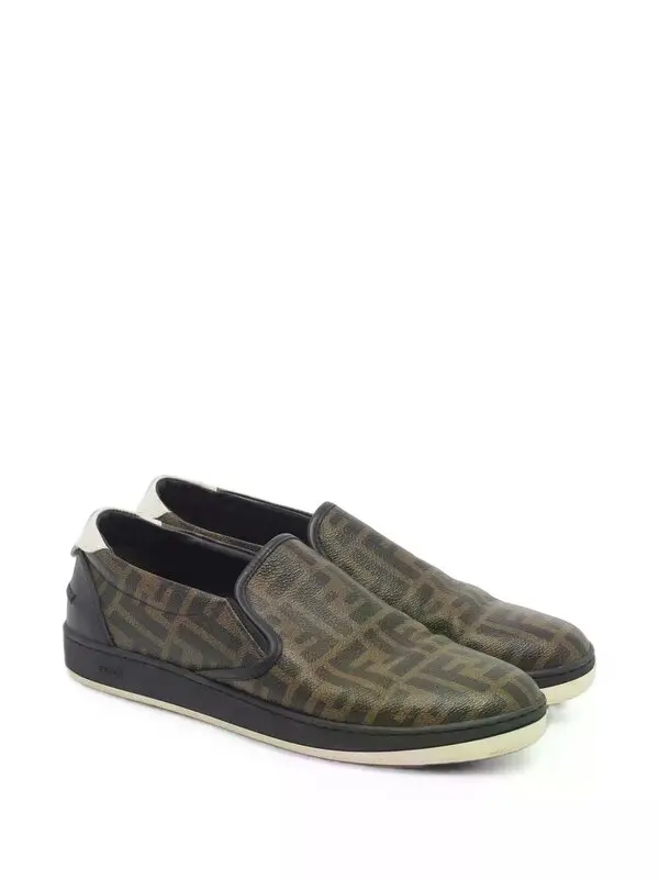 Fendi Zucca Low-top Sneakers