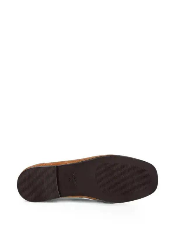 Gant Suede Logo-plaque Loafers