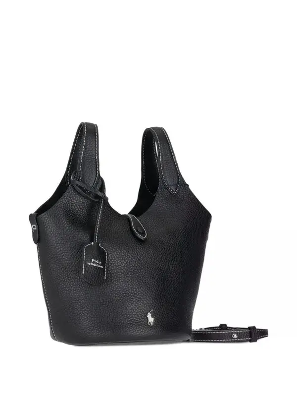 Polo Ralph Lauren Grained-leather Tote Bag