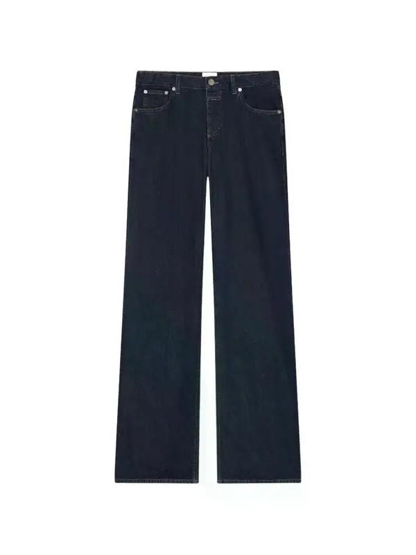 Closed Gillan Cotton Wide-leg Jeans - Blue
