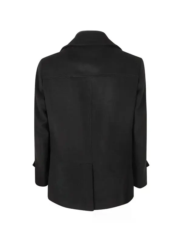 BARBA NAPOLI Double-breasted Layered Coat