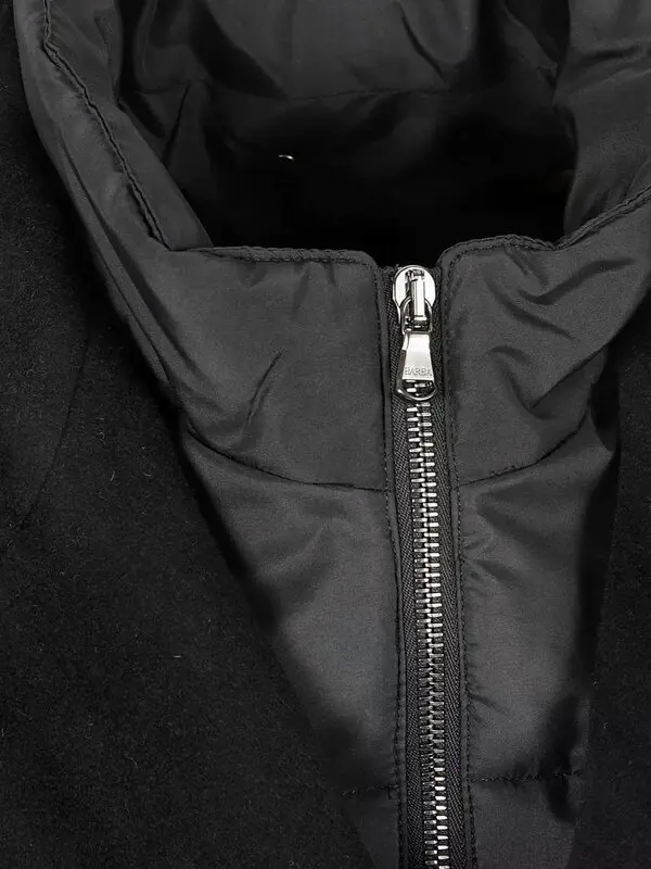BARBA NAPOLI Double-breasted Layered Coat