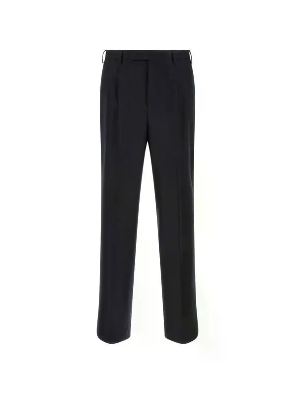 PT TORINO Samuel Pleated Straight-leg Trousers