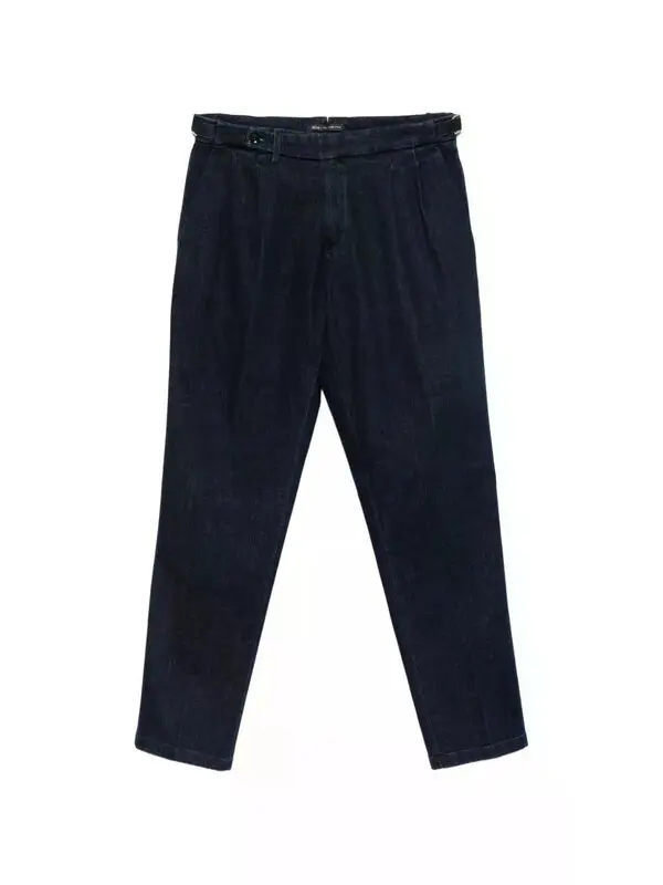 BRIGLIA 1949 Pleated Side-adjuster Jeans