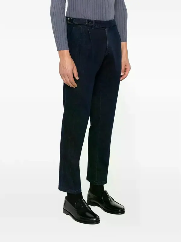 BRIGLIA 1949 Pleated Side-adjuster Jeans