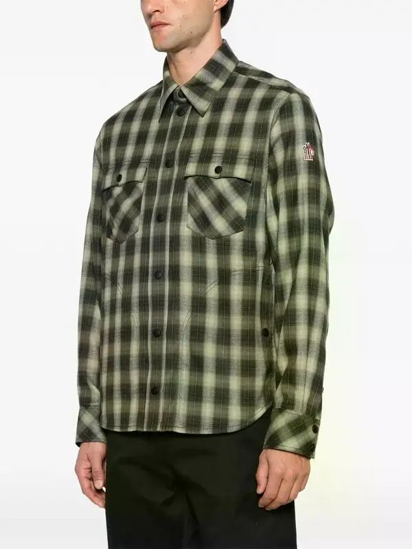 Moncler Check-print Shirt