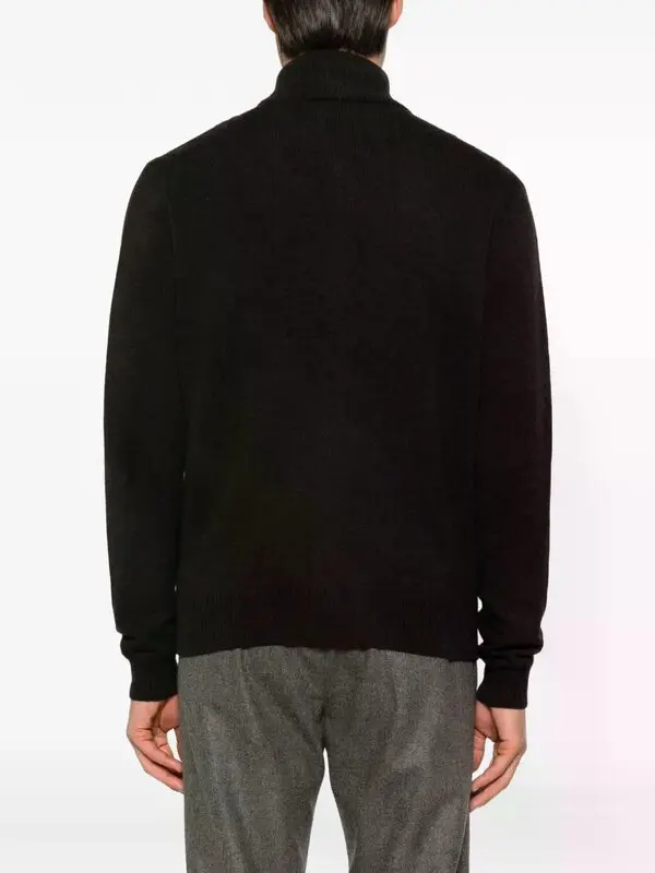 Corneliani Cable-knit Diamond-pattern Cardigan