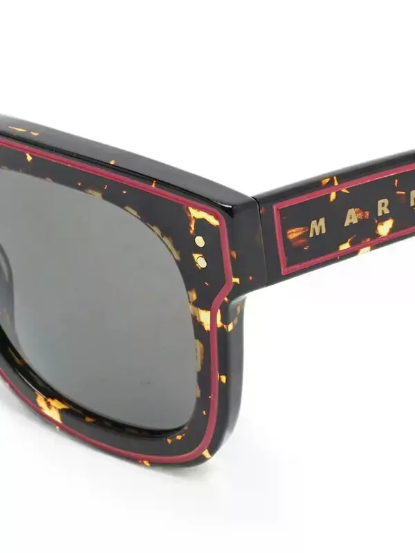 Marni Li River Square-frame Sunglasses
