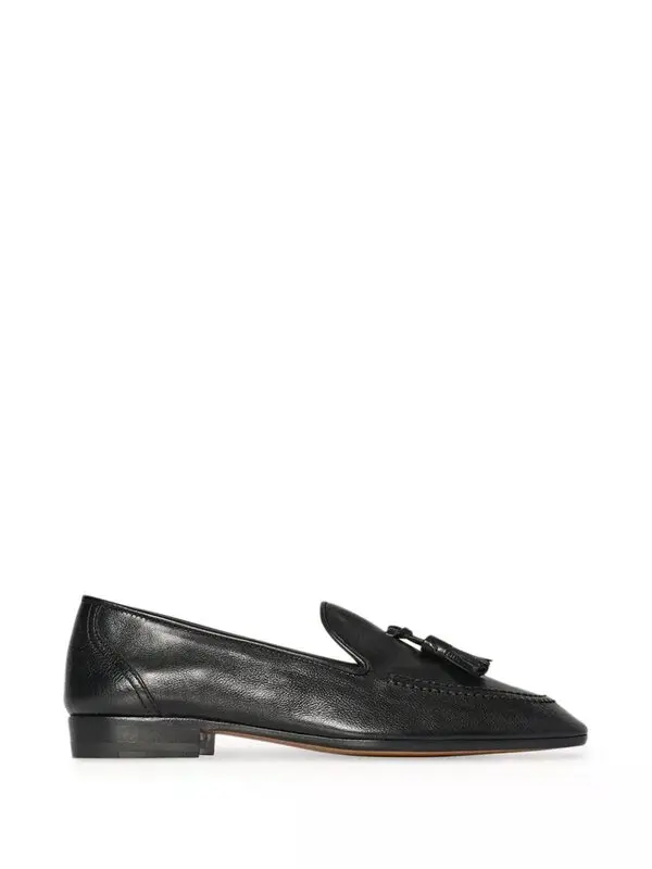 THE ROW Caden Loafers - Black