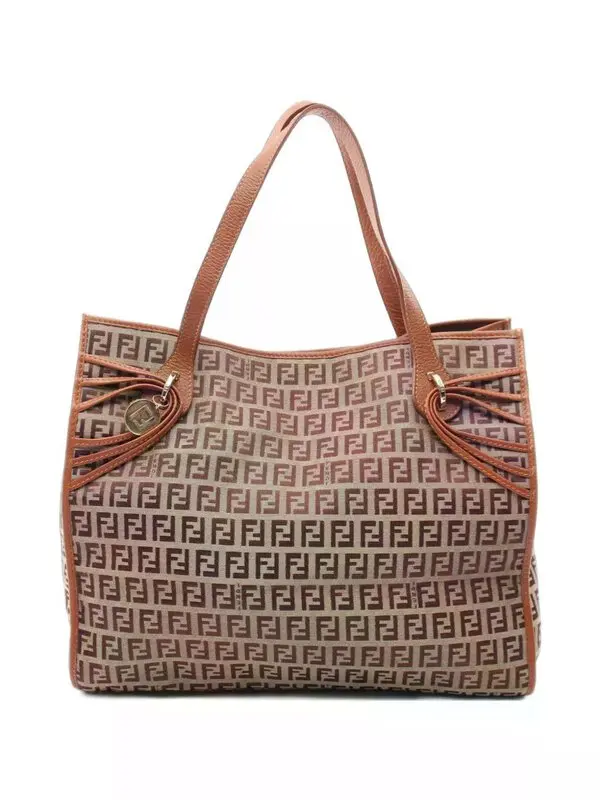 Fendi 2010s Zucchino Tote Bag