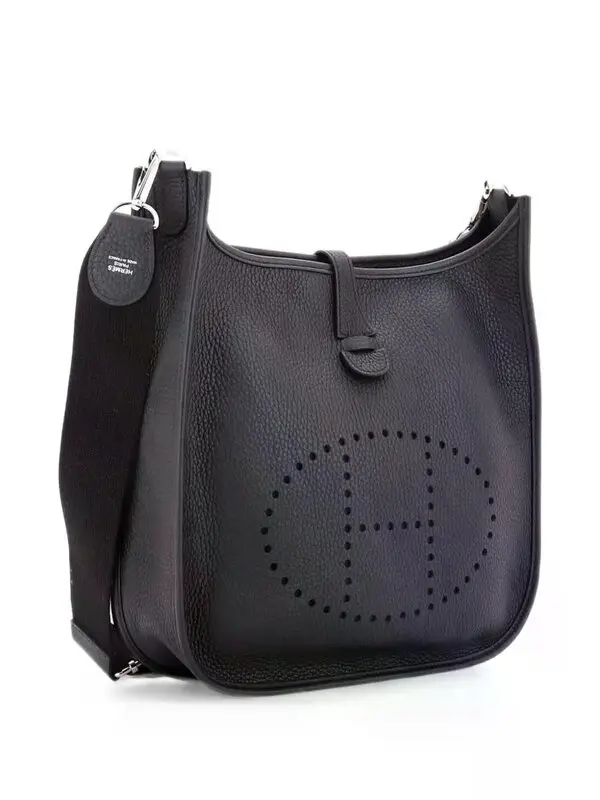 Hermès Evelyne Bag Gen Iii Clemence Pm Crossbody Bag - Black