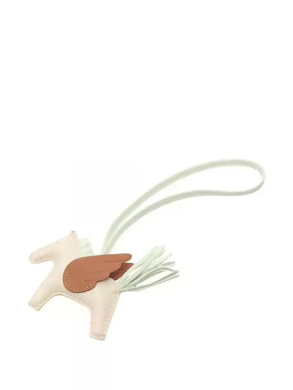 Hermès 2023 Pm Rodeo Pegasus Bag Charm - Neutrals