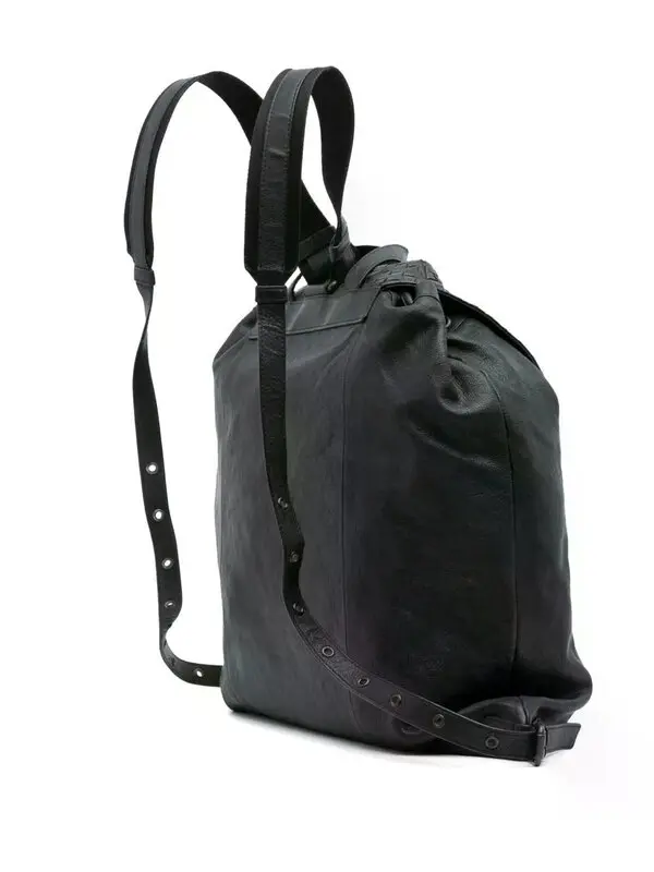 Bottega Veneta 2012-2025 Nappa Intrecciato Drawstring Flap Backpack
