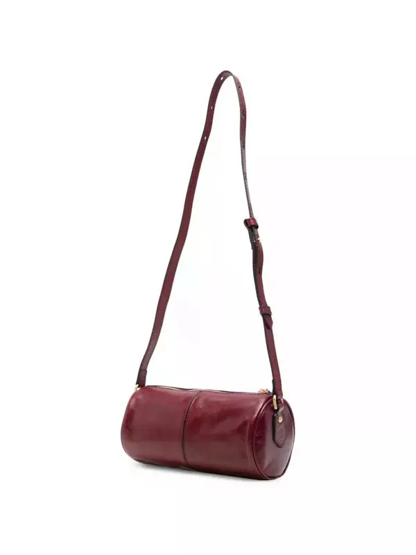 THE BRIDGE Logo-plaque Leather Shoulder Bag
