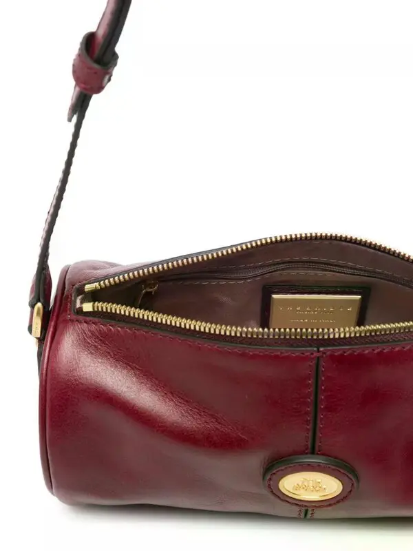 THE BRIDGE Logo-plaque Leather Shoulder Bag