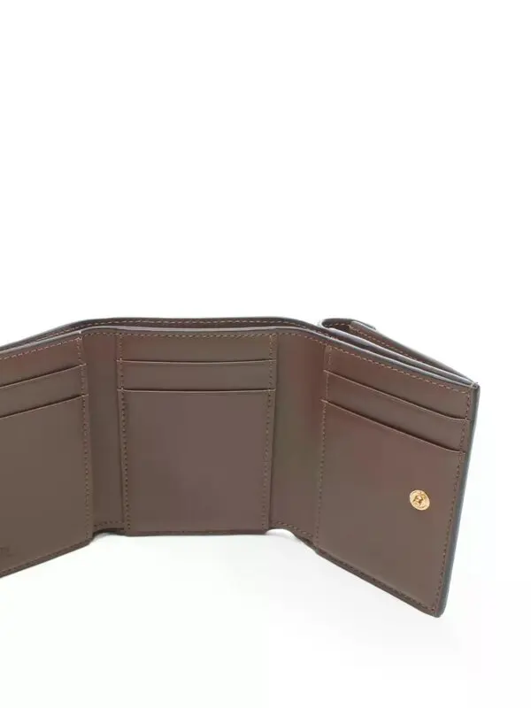 Fendi 2010s Ff Diamond Trifold Wallet