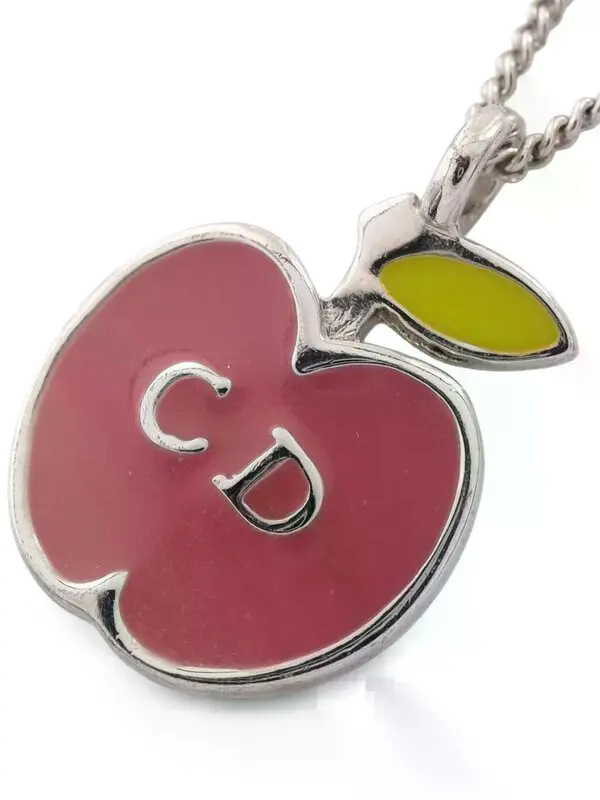 Dior 2010 Apple Cd Logo Necklace