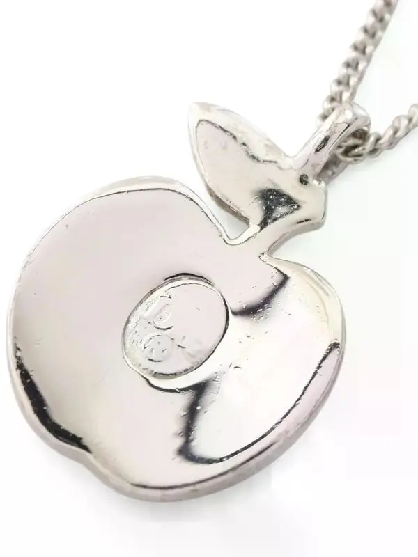 Dior 2010 Apple Cd Logo Necklace